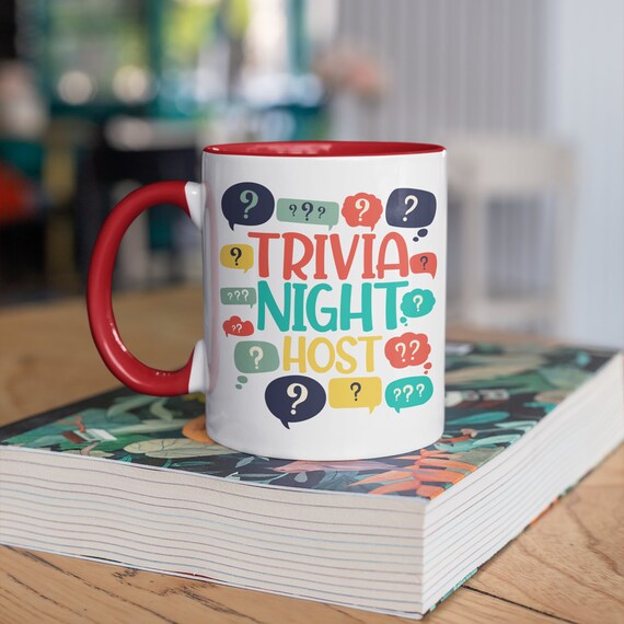 Trivia Night Host Mug Funny Trivia Game Nights Coffee Mugs | Etsy
