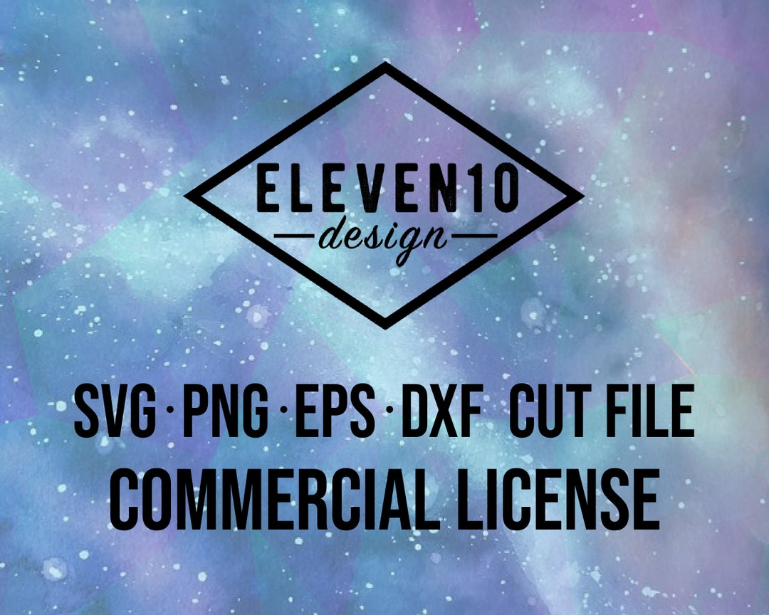 Commercial License for 1110design SVG Png Eps Dxf Cut Files - Etsy