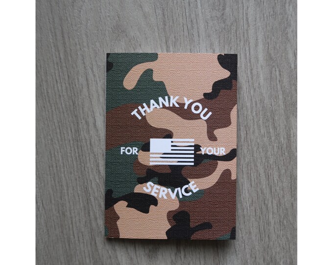 Military Appreciation Card for Service, Veteran, Military, Navy, Army ...