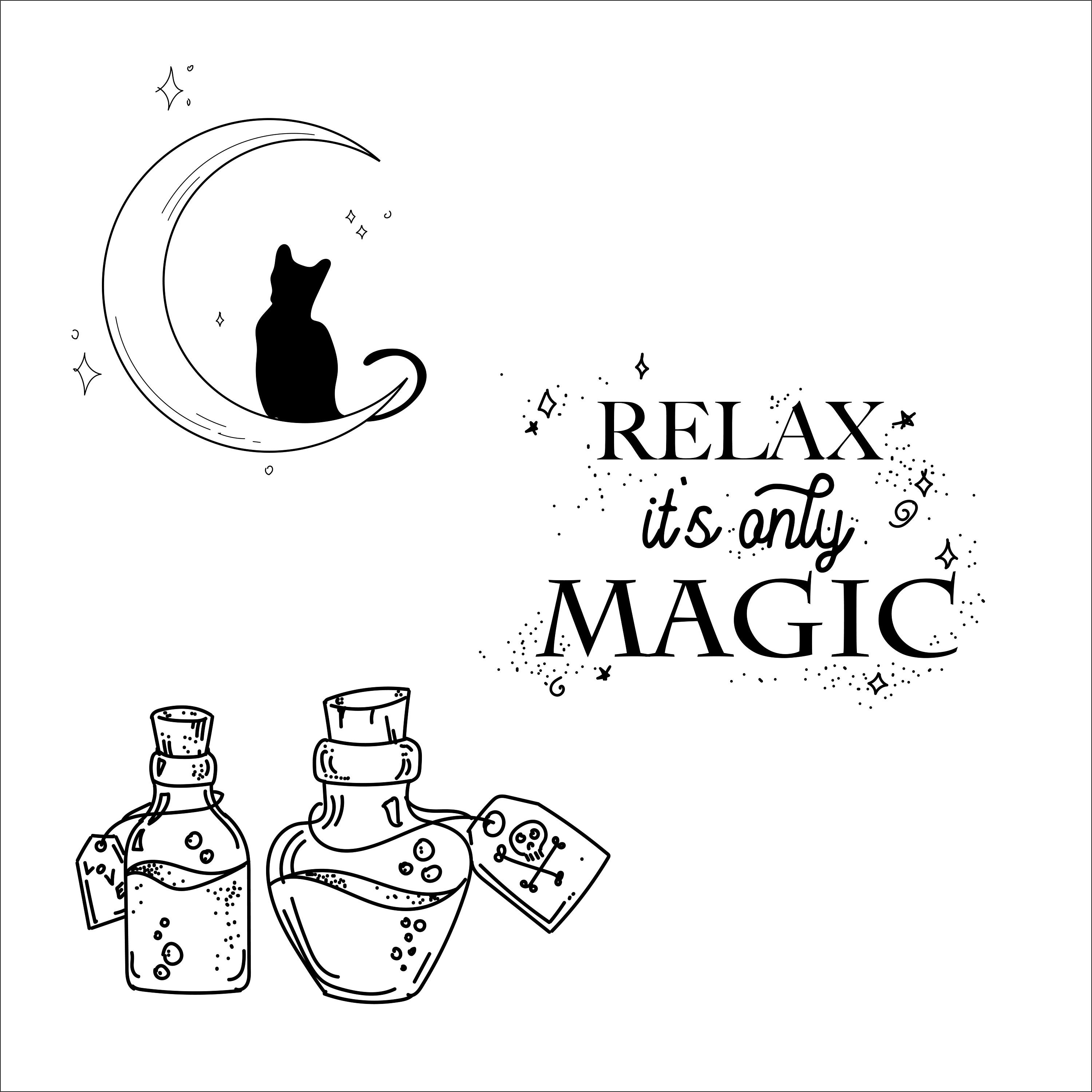 Magic Bundle SVG Cut File, Cameo, Silhouette, Magic Cut Files, Magic ...