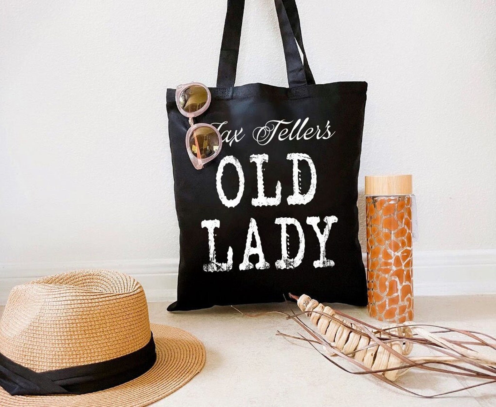 Jax Teller's Old Lady Tote Bag Old Lady bag Gift Old | Etsy