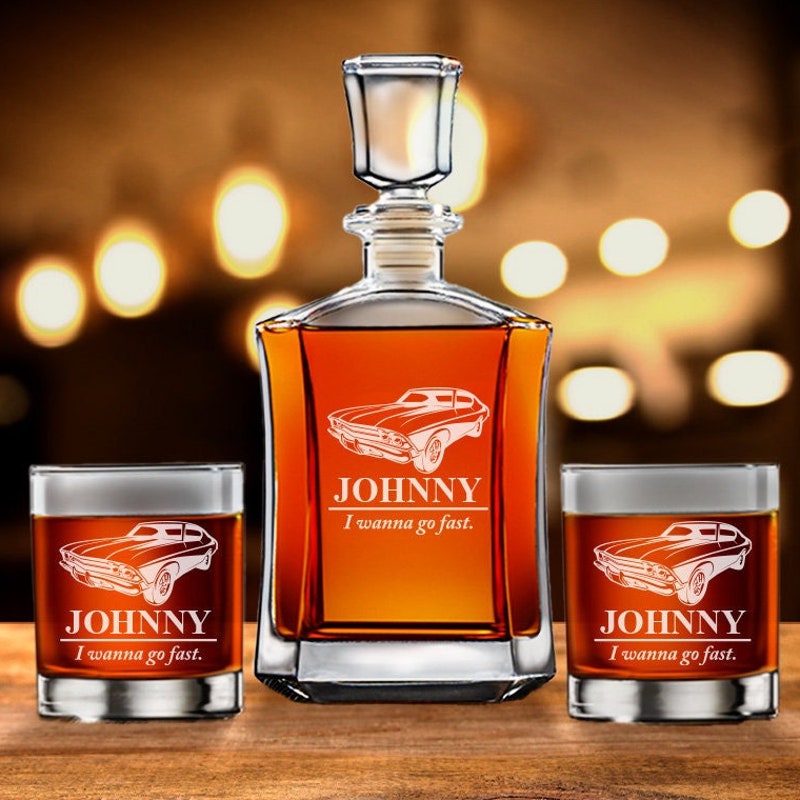 Whiskey Car Decanters - Etsy