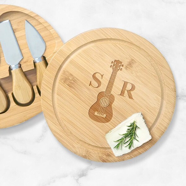 Monogrammed Cheese Board - Etsy
