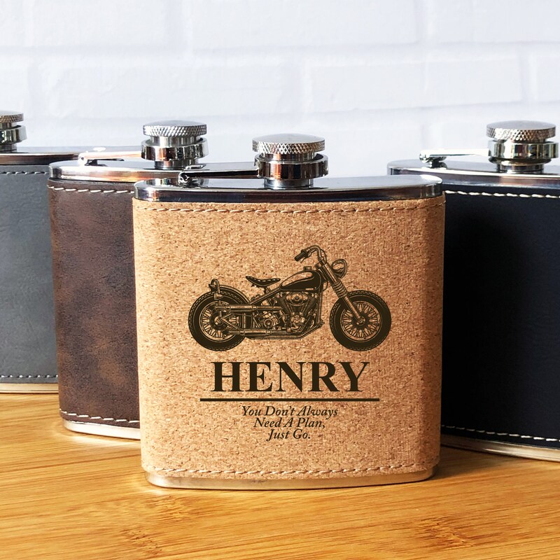 Leather Hip Flask - Etsy