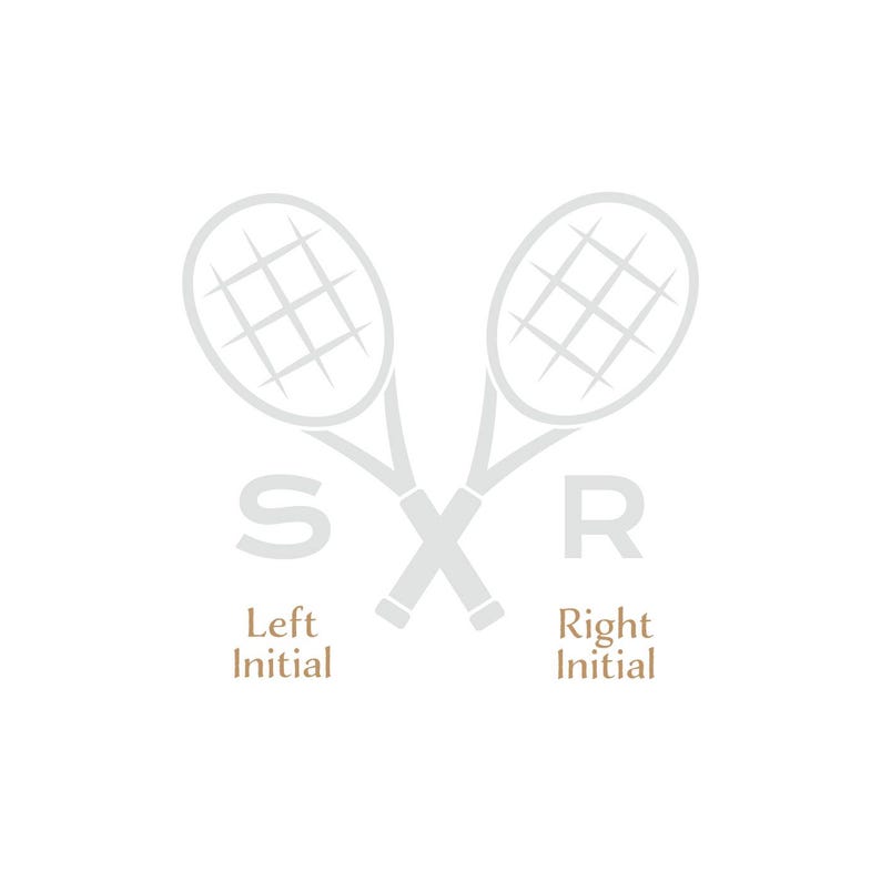 Tennis Racket Monogram Whiskey Decanter, Whiskey Rocks Glasses ...