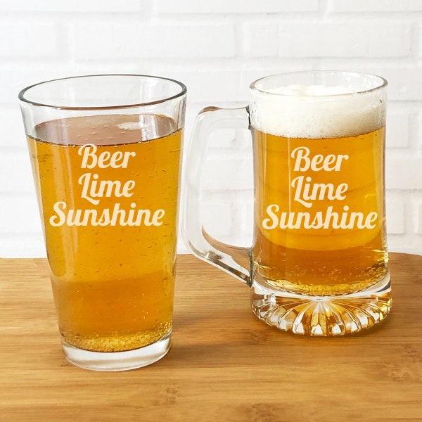 Beer Lime Sunshine - Etsy