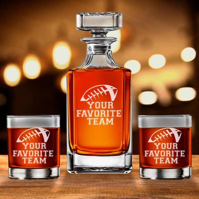 Football Stadium Whiskey Bottle - Etsy