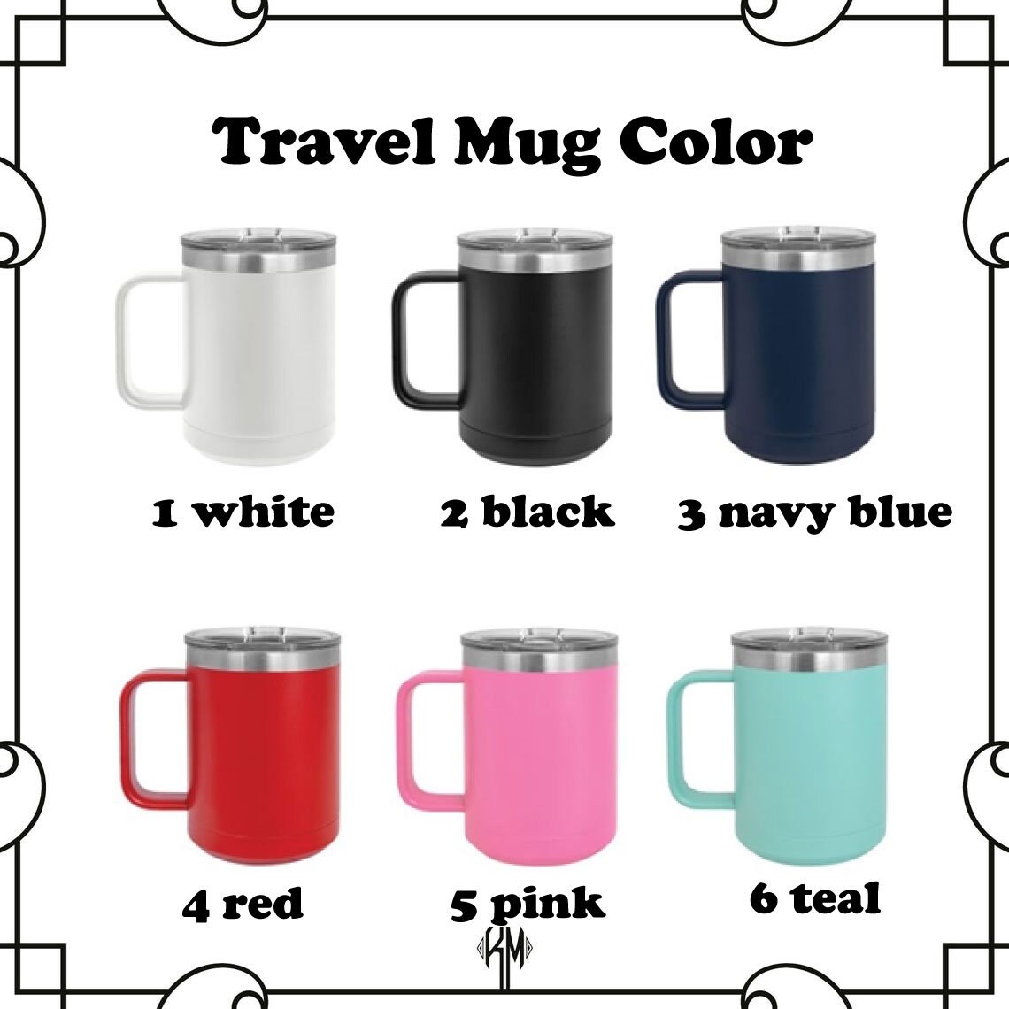 Engraved Insulated Mug With Handle Tumbler Mug Metal Mug - Etsy