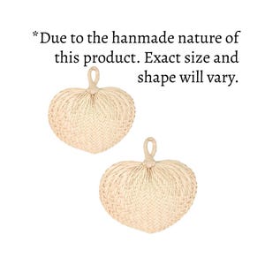 100ct Bulk Natural Raffia Hand Fans - Etsy