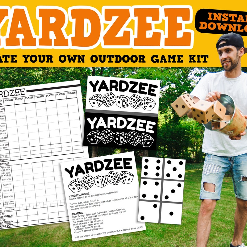 Yardzee Rules - Etsy