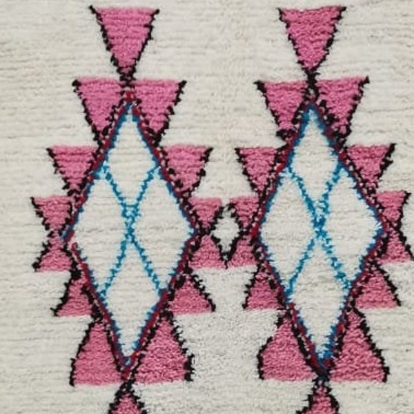 Pink Moroccan Rug - Etsy