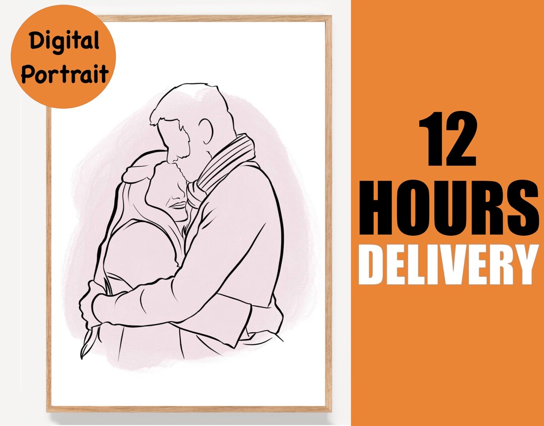 Custom Line Drawing, Minimalist Illustration, Single Line Art ...