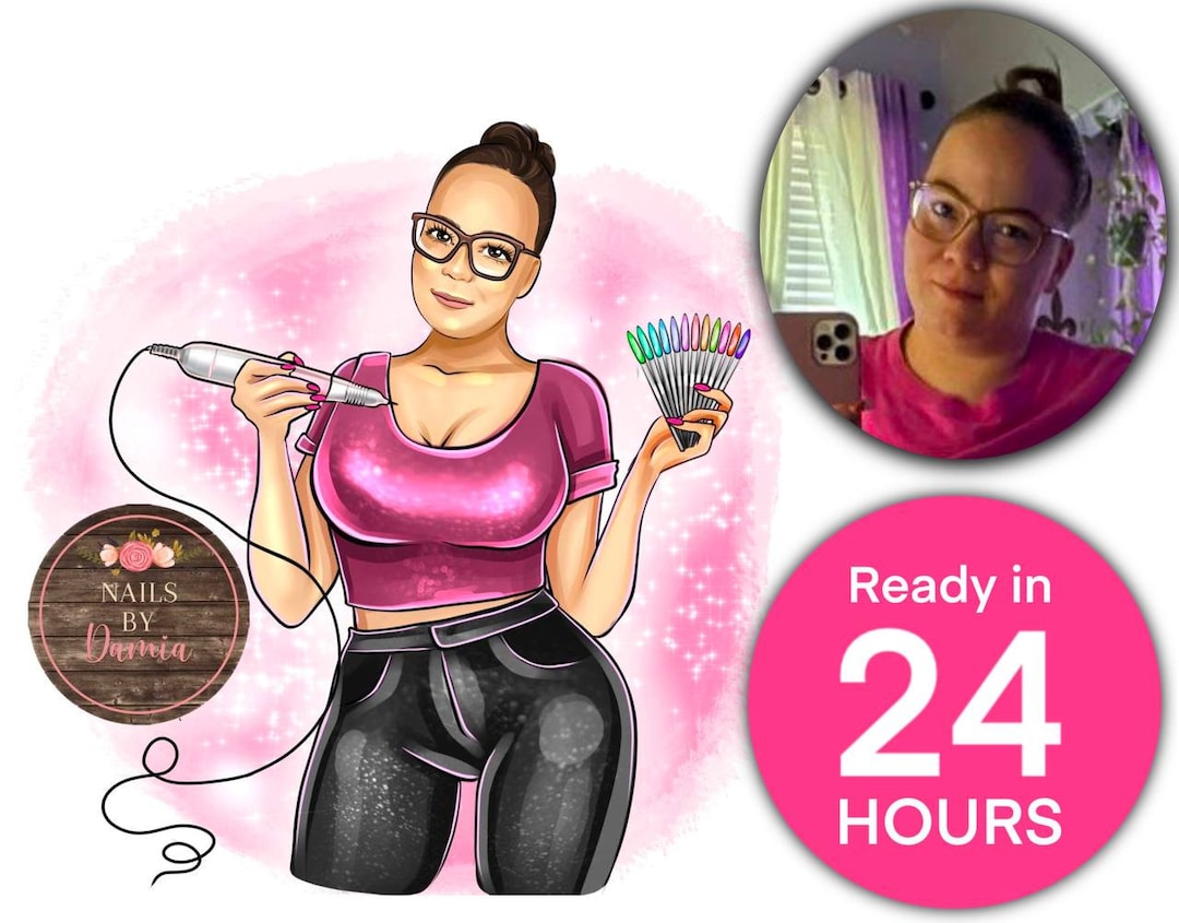 Nail Polish Logo, Nail Technician Logo, Nail Studio, Nail Artist Logo ...