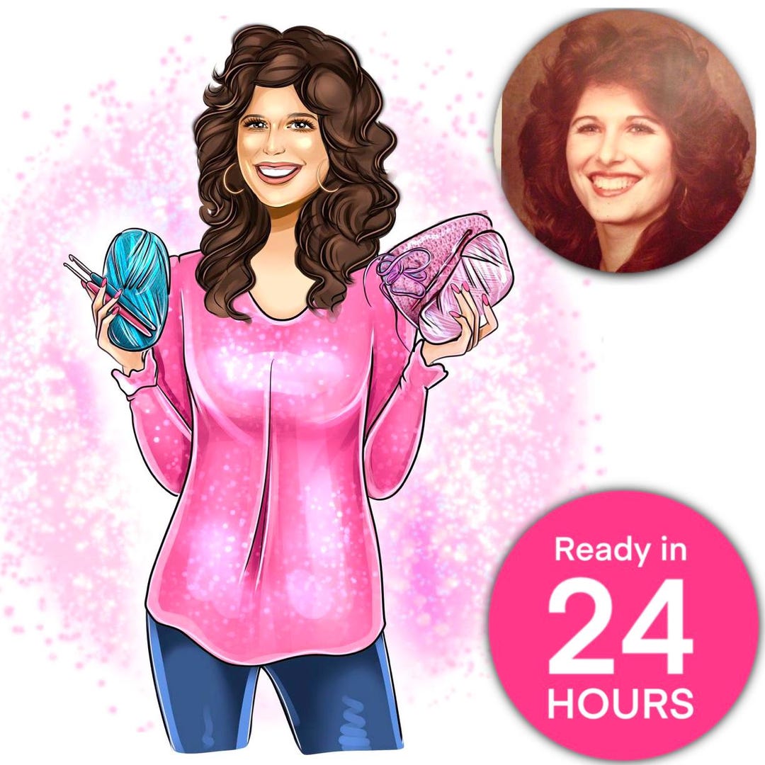 Logo for Business, Portrait Logo, Cartoon Portrait for Your Business ...