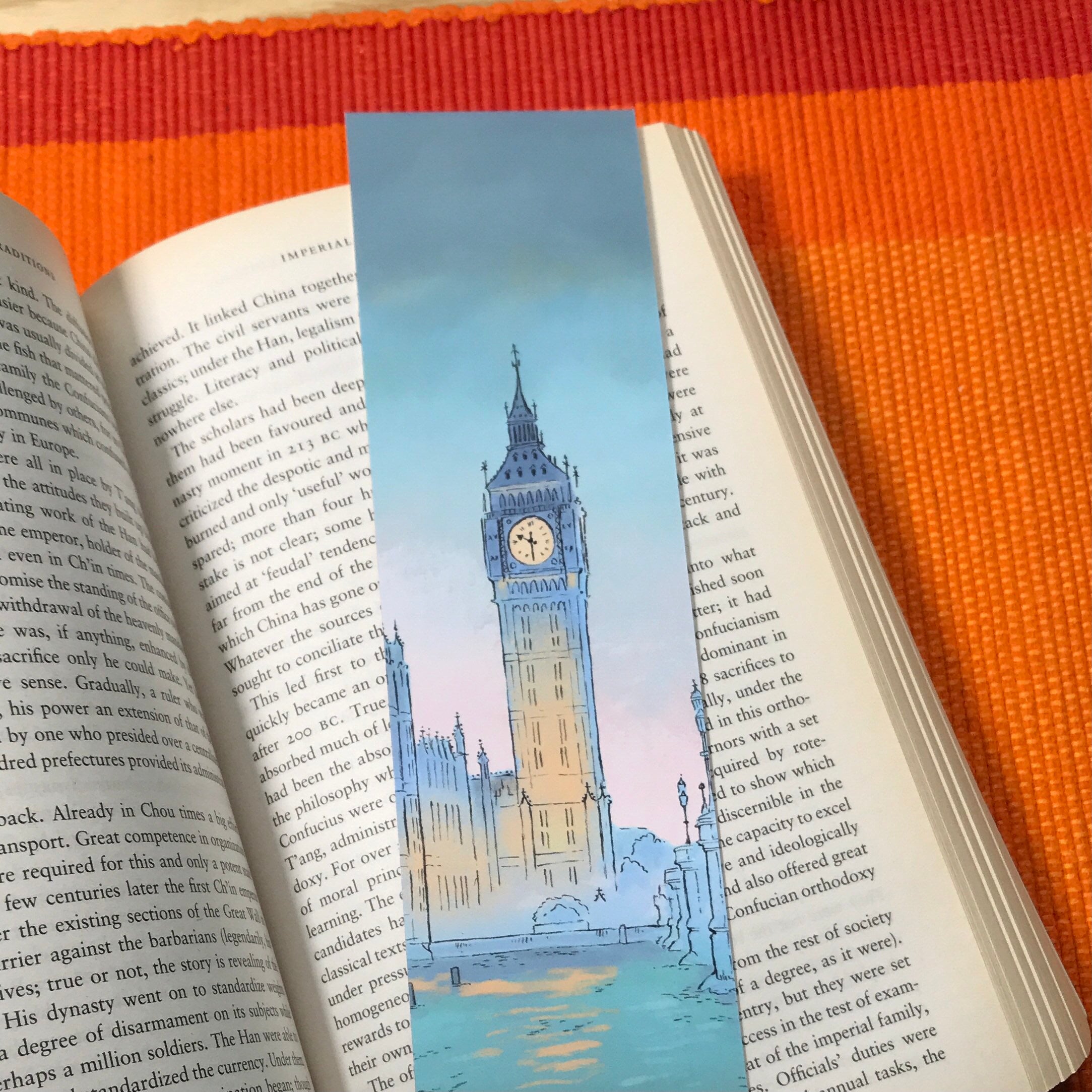 Westminster at Twilight London Bookmark - Etsy