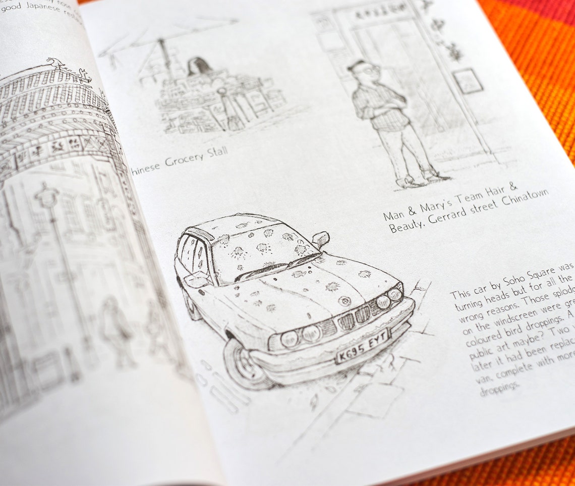 Illustrated London Book, sketchercises LONDON Volume 1, Signed Copy ...