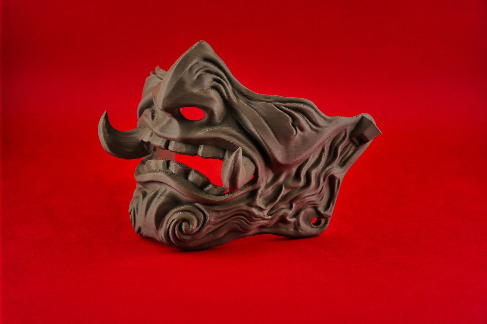 Ghost of Tsushima Mask V1, Samurai Mask, Oni Mask, Mempo Cosplay ...