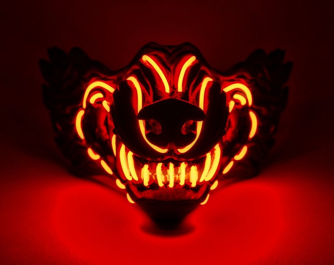 Neo Wolf Cosplay Mask - Etsy