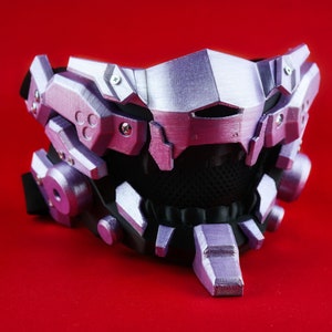Mecha Samurai Mask - Mecha Oni Mask - Mecha Style Samurai Mask ...