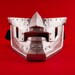 Doctor Doom Half Mask Villain Armor Cosplay Helmet Comic Inspired Prop ...