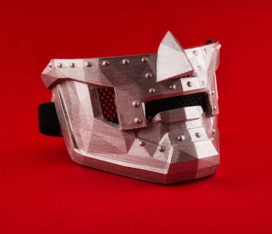 Doctor Doom Half Mask - Dr. Doom Cosplay Half Mask - Cosplay Dr Doom ...