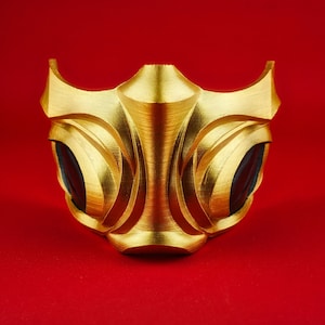 Ninja Scorpion Mask - Version MK1 - Combat Mask - Handmade Fan Art ...