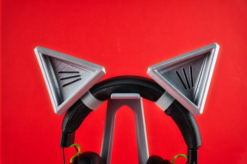 Cyberpunk Anime Cat Ear Headphone Accessories | Anime Cat Ear | Diamond ...
