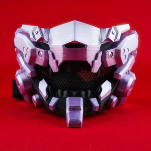 Mecha Samurai Mask - Mecha Oni Mask - Mecha Style Samurai Mask ...