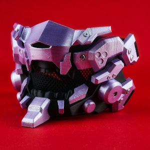 Mecha Samurai Mask - Mecha Oni Mask - Mecha Style Samurai Mask ...