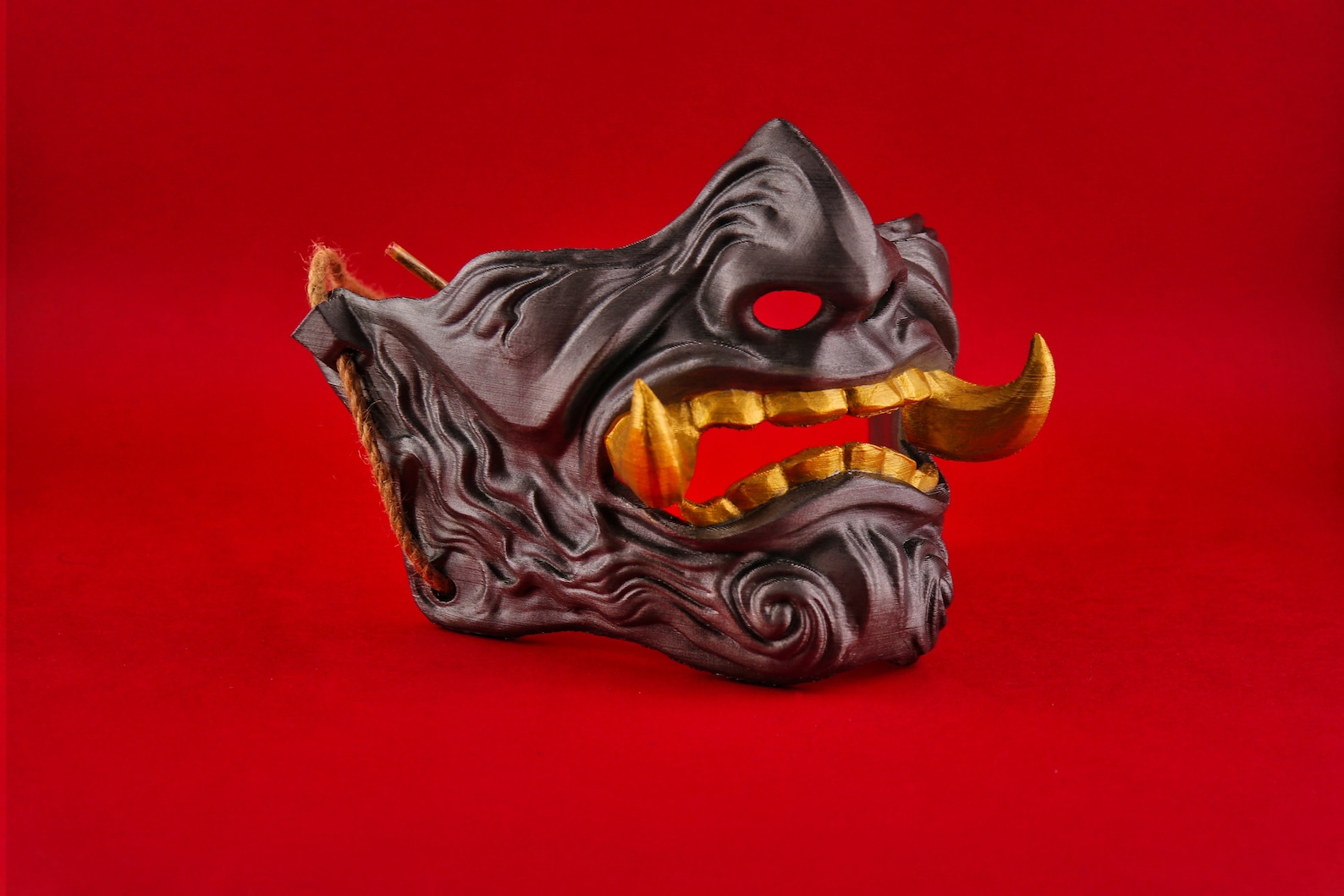 Ghost of Tsushima Mask V1 Samurai Mask Oni Mask Mempo | Etsy