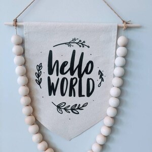 Boho Never Give up Canvas Banner Wall Art Quote Large Wooden - Etsy