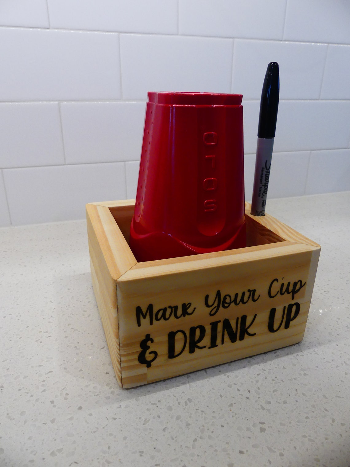 Mark Your Cup and Drink Up - Etsy