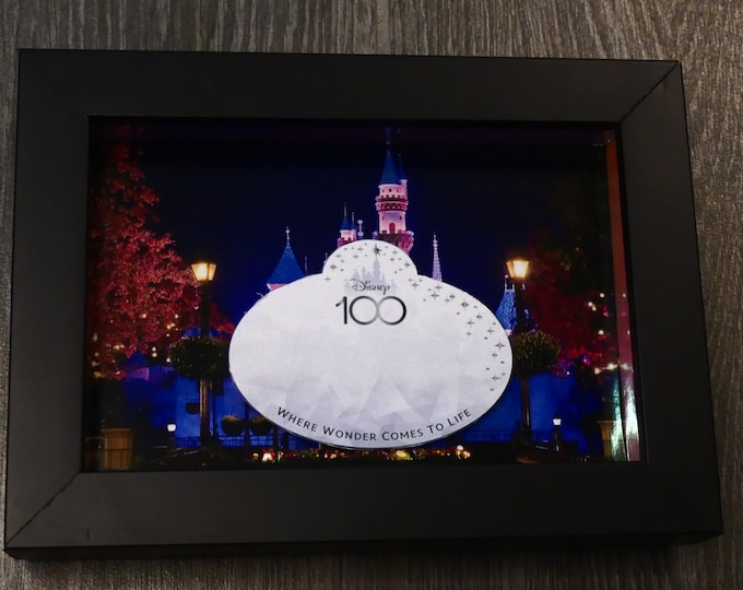 Commemorative Nametag Shadow Box - Etsy