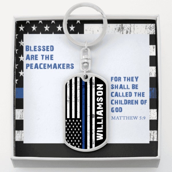 Police Key Tag - Etsy