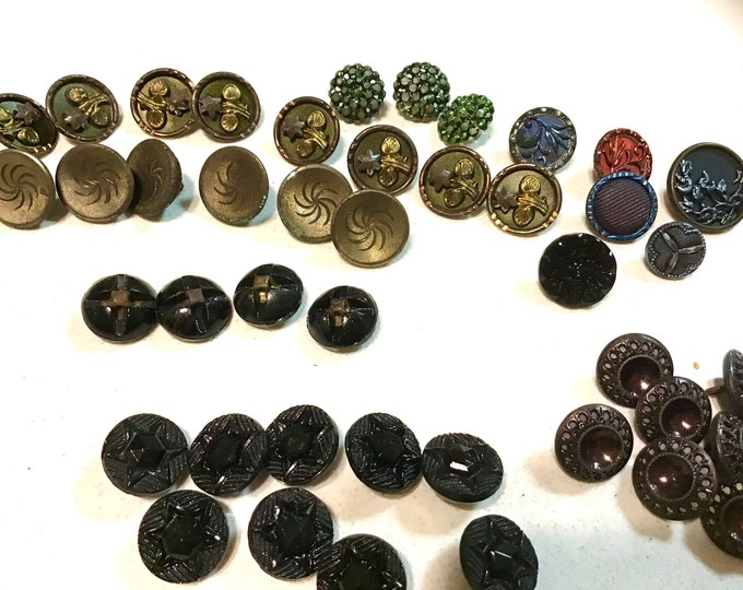 Antique Button Collection - Etsy