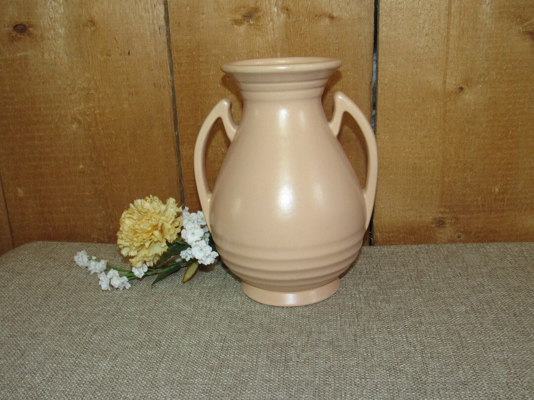 10" Rumrull Art Deco Vase Form the 1940's - Etsy