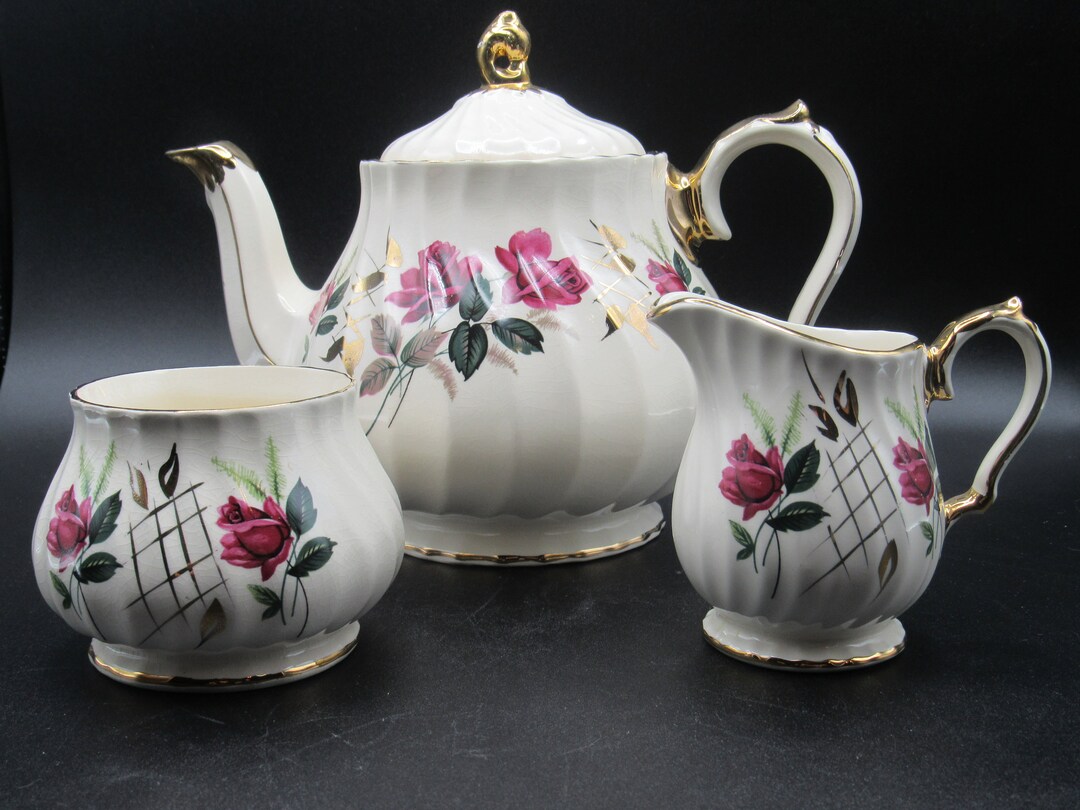 Beautiful Tea Set by Sadler Tea Set Marked 3406 Sadler England - Etsy