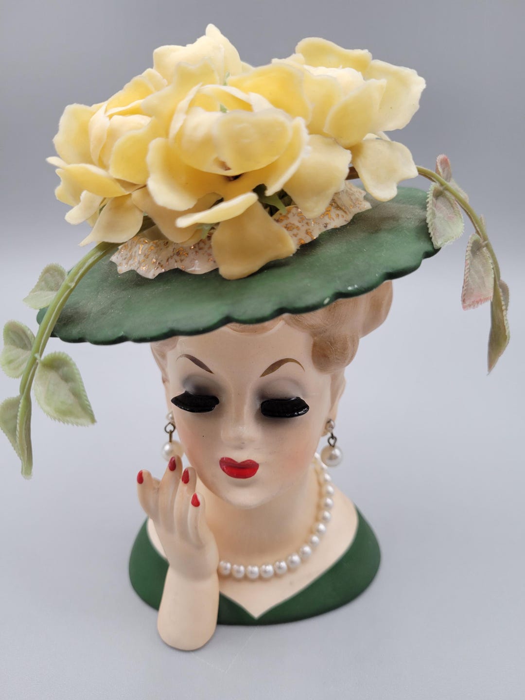 Beautiful Napco Head Vase C3343 From 1958 - Etsy