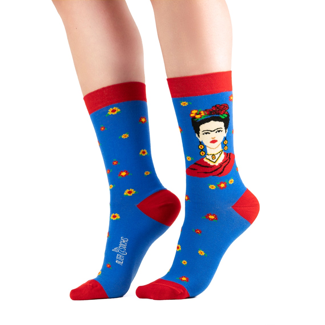Frida Kahlo Socks Cute Socks Frida Kahlo Print Frida - Etsy