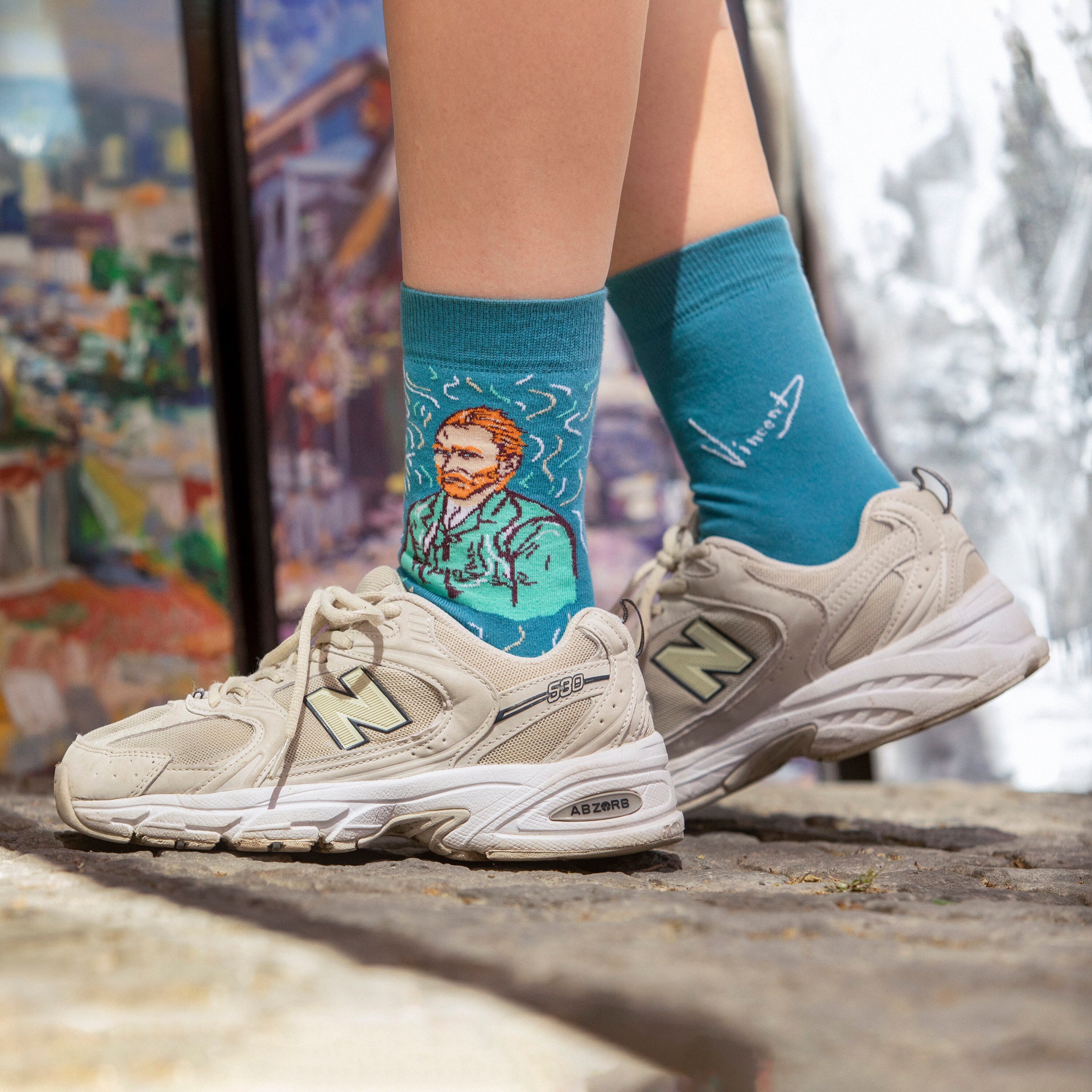 Van Gogh Portrait Socks | Van Gogh Print | Art Socks | Vincent Van Gogh ...