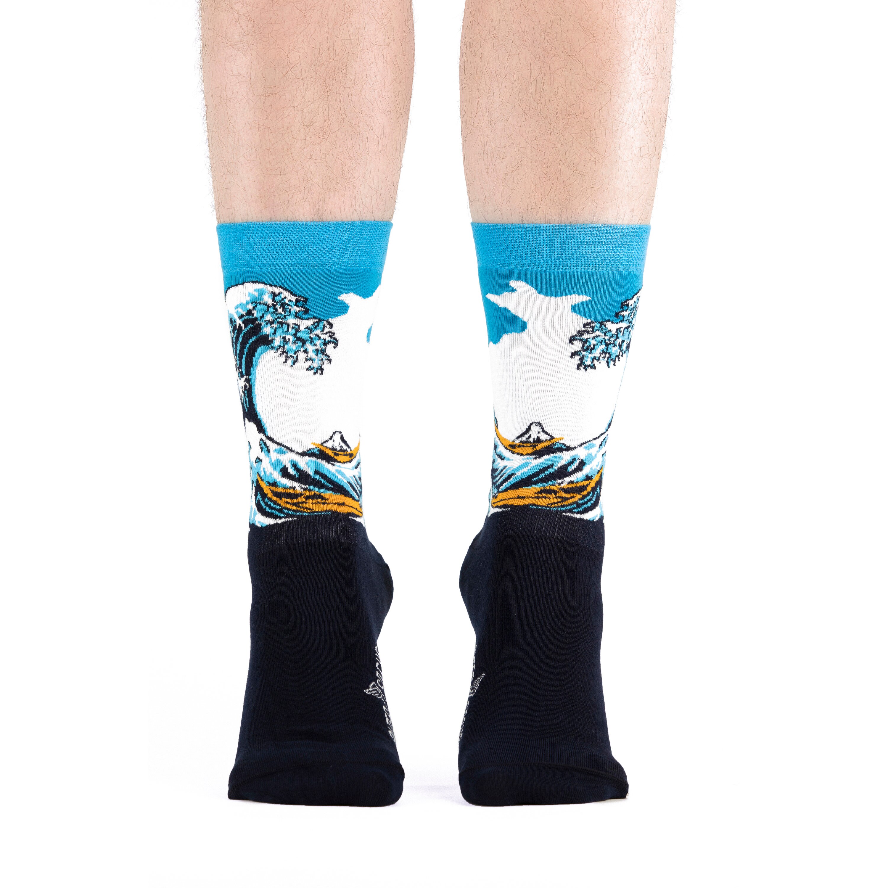 The Great Wave off Kanagawa Socks | Fun Socks | Japanese Art | Cute ...