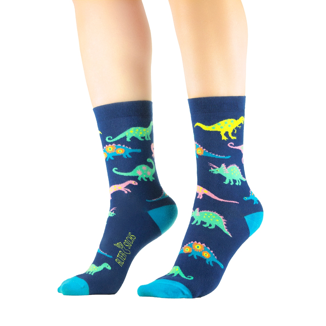 Dinosaur Socks | Funny Socks | Dinosaur Fun Gift | Dinosaur Print Socks ...