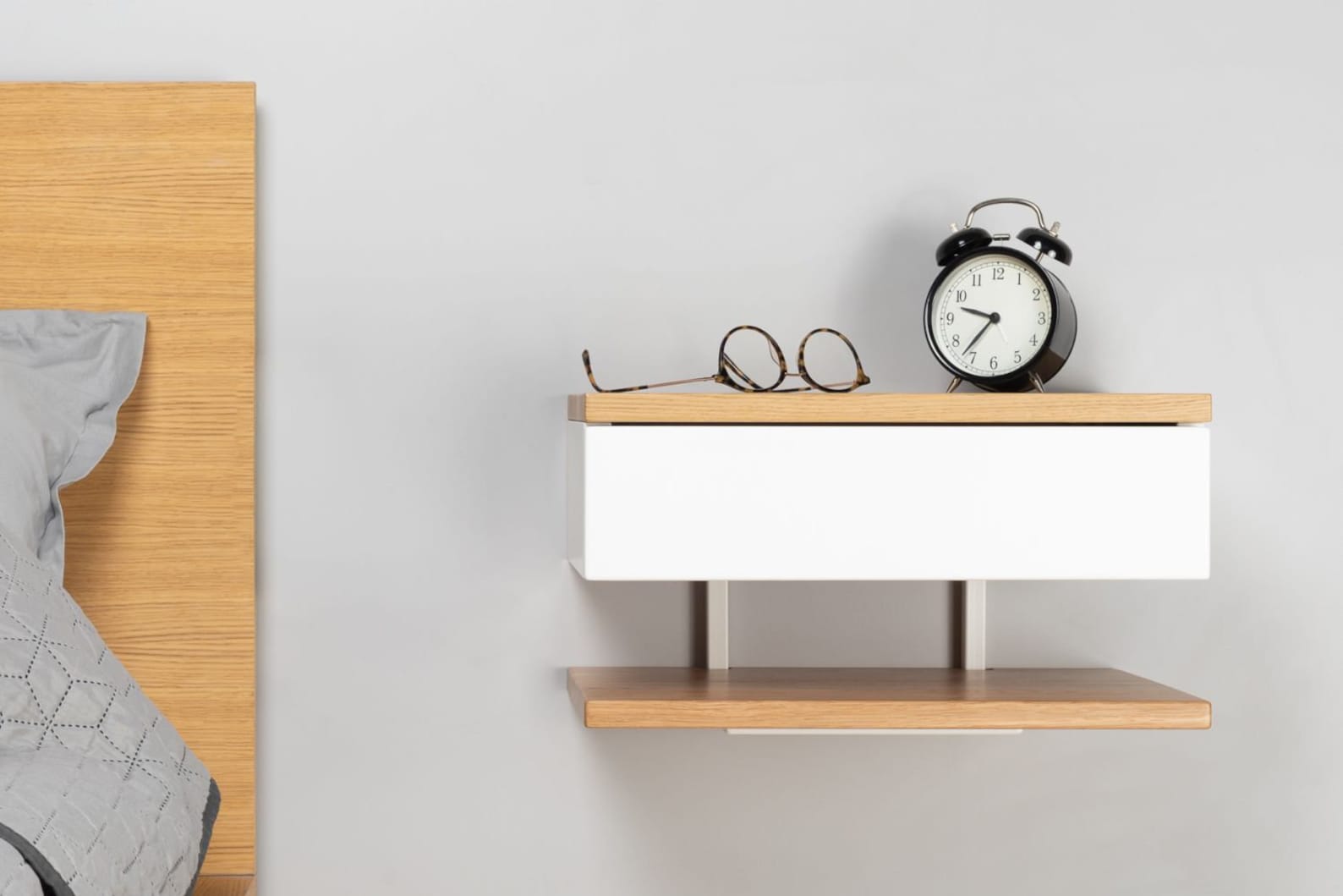 Floating Night Stand Nightstand Floating Bedside Table - Etsy