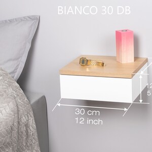 Floating Nightstand, Floating Bedside Table - Etsy