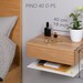 Floating Night Stand Nightstand Floating Bedside Table - Etsy