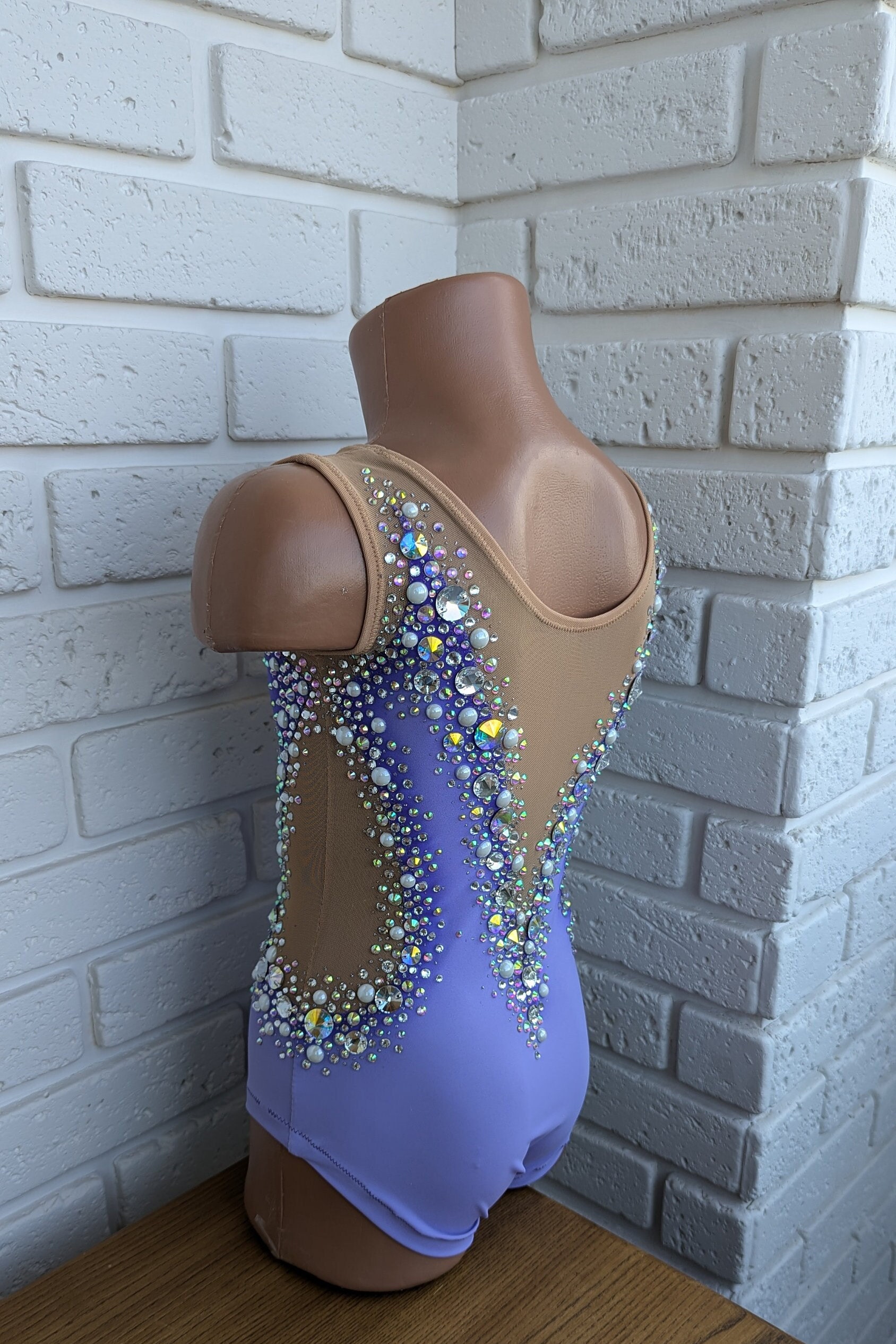 Rhythmic Gymnastic Leotard Custom Made Girls 122-132 Cm - Etsy