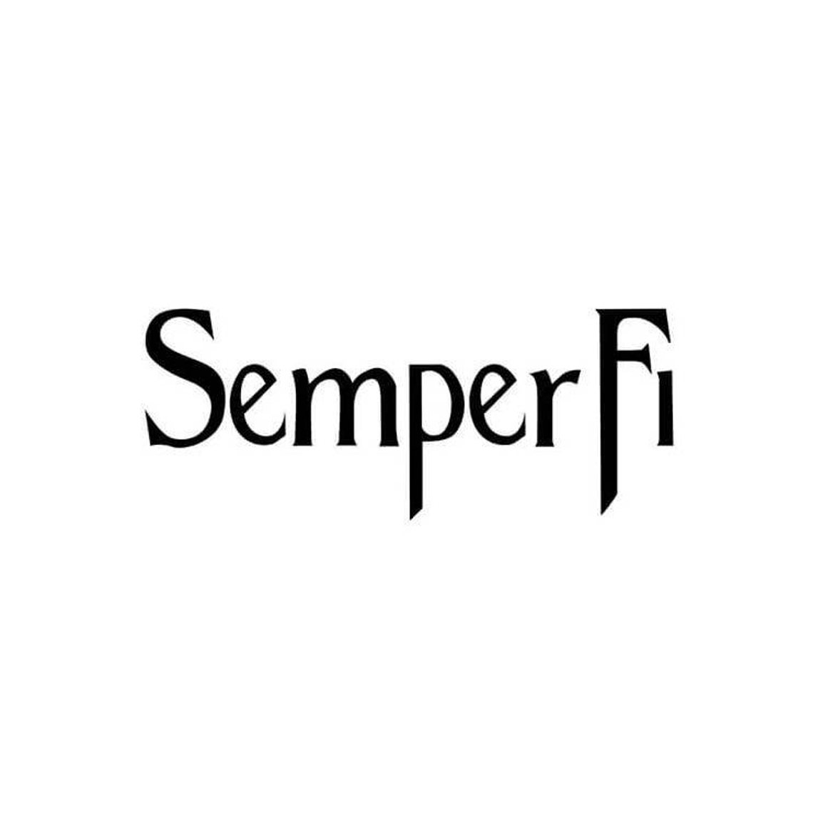 2x Semper Fi Vinyl Decal Sticker Different Colors & Size for Cars/bikes ...