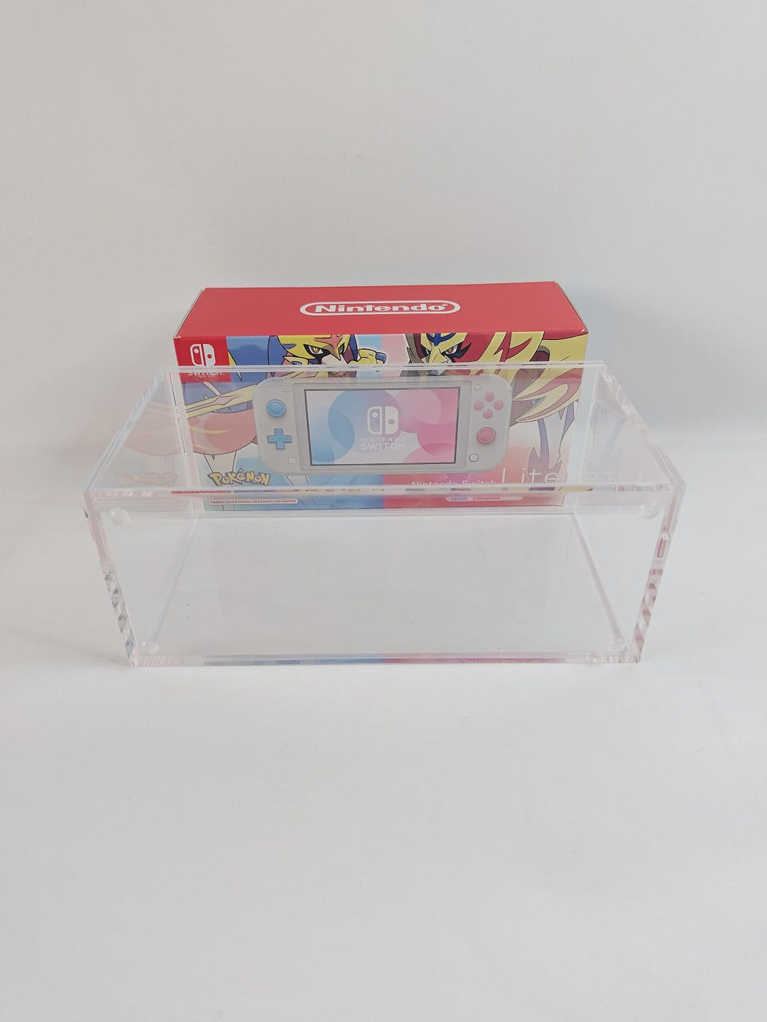 Nintendo Switch Lite Acrylic Box Protector: Display Case - Etsy