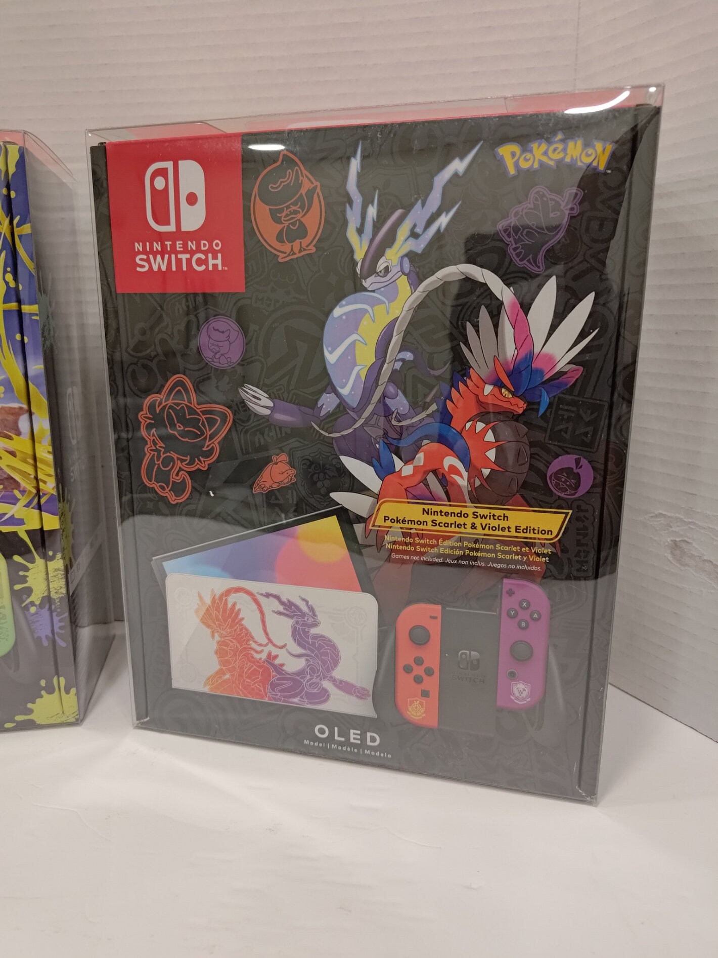 Nintendo Switch OLED Box Protector OLED Nintendo Switch Display Box ...