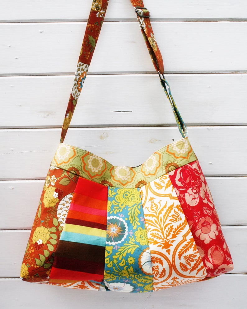 Pleated Purse Pattern Patterns to Sew Purses PDF Sewing | Etsy